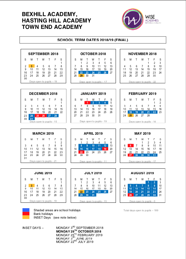 Parental Information | Bexhill Academy